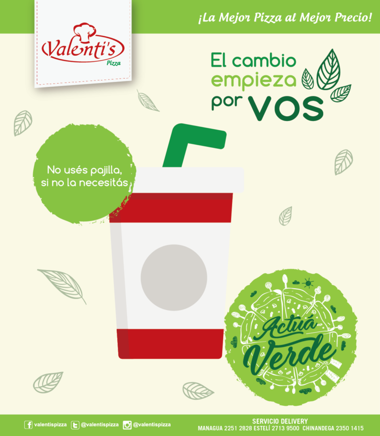 Pajillas: ¿Son necesarias en realidad? | Valenti's Pizza